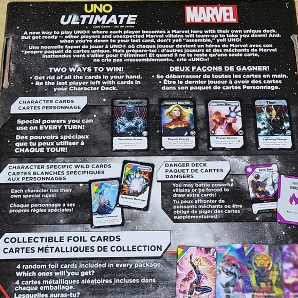 Marvel | Games | Marvel Uno Ultimate Card Game | Poshmark
